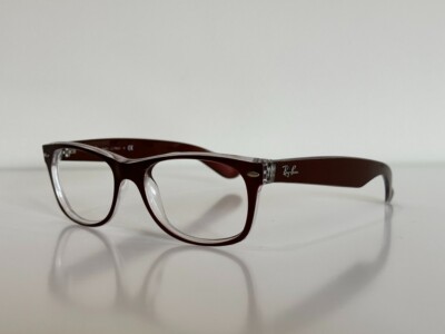 Ray Ban RB 2132 6145/85 New Wayfarer Crystal Brown Sunglasses 52-18 ...