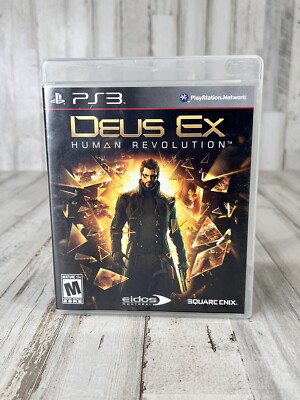 Deus Ex Human Revolution PS3 Sony PlayStation 3 Complete With Manual ...