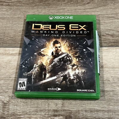 Deus Ex Mankind Divided - Day One Edition - Xbox One | eBay