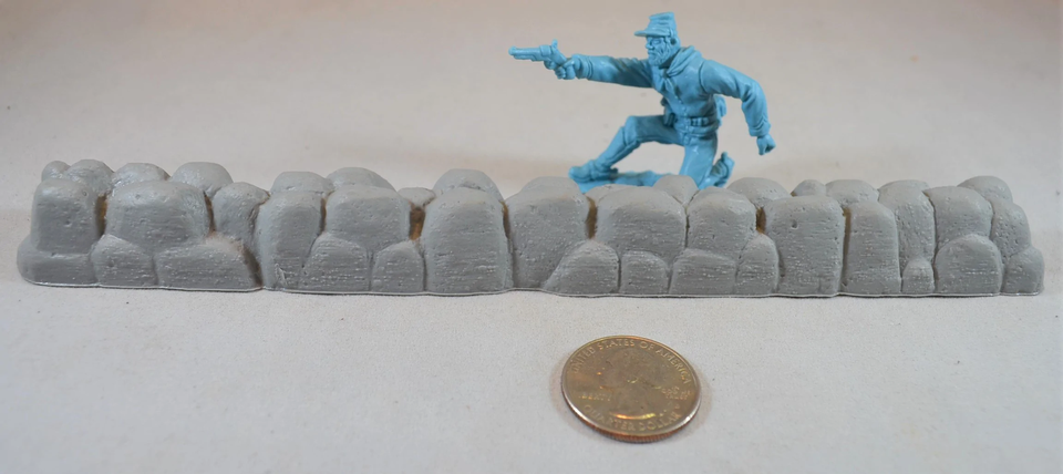 Marx Civil War Stone Walls | eBay
