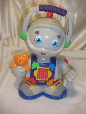Fisher-Price C0438 Toby the Totbot Animated Educational Learning Robot ...