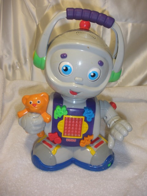 Fisher Toby The Totbot Educational Learning Robot ABC 123 Shapes C0438 ...
