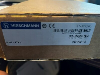 Hirschmann MM2-4TX1 MICE Media Module Class A - New In Box | eBay