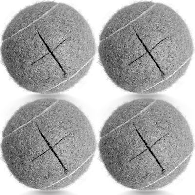 4 Pack Universal Precut Walker Tennis Balls Legs for Furniture Legs ...
