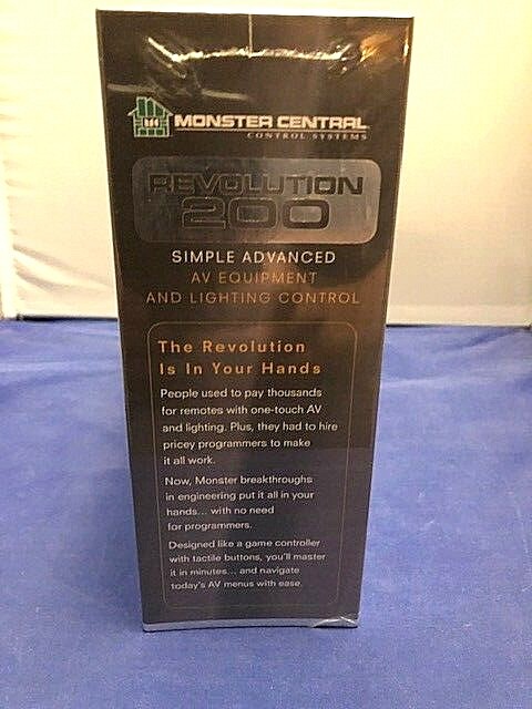 Monster Central Revolution 200 Remote for AV and Light Control Sealed ...