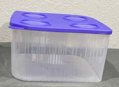 NEW Tupperware Fresh N Cool XL Square Modular Fridge Container 22 Cups ...