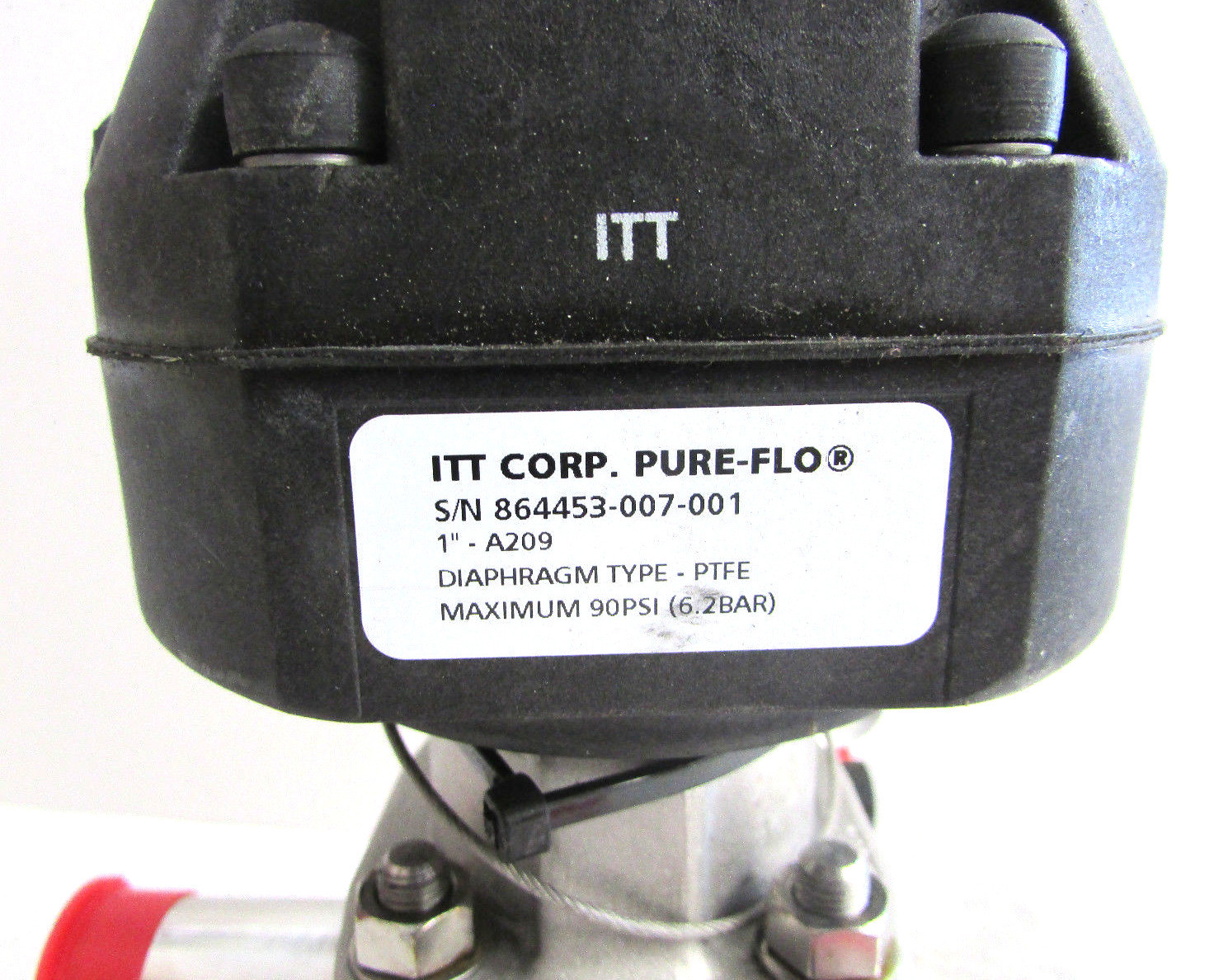 Burkert Type 8690 Control Head M12 4 Pin Pure Flo Diaphragm Valve ...