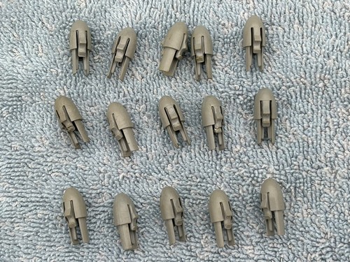 Vintage Mattel Shootin Shells Gray Bullet Tips Lot Of 15 Shooting ...