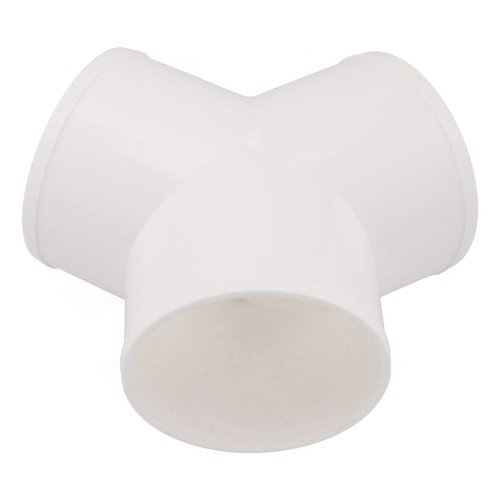 PVC Y Shape Ducting Splitter Connector for Extractor Fans Range Hood ...