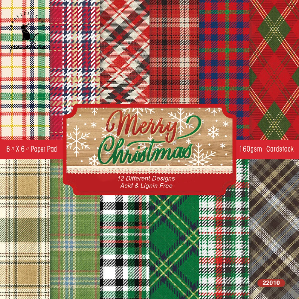 Christmas Plaid Background