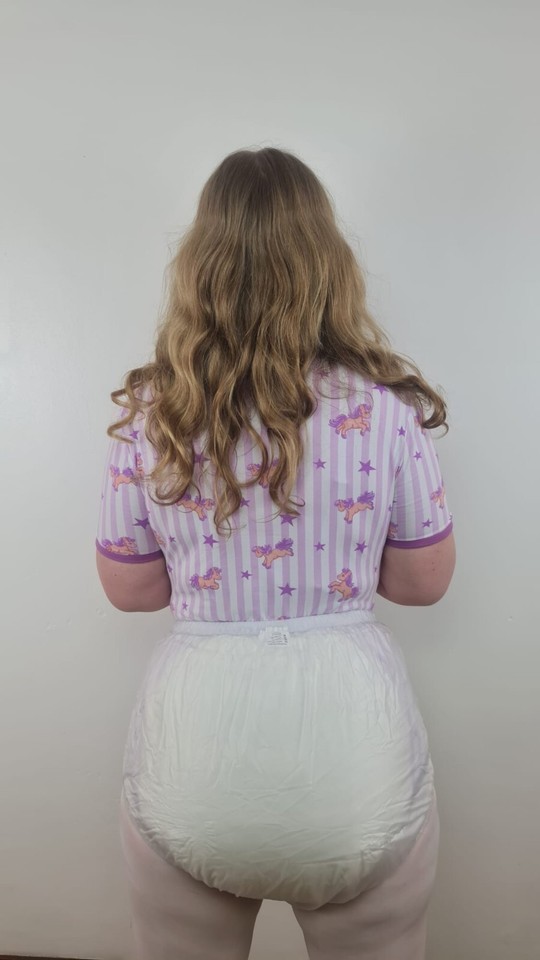 CLEAR Popping PVC Plastic Pants Adult DIAPER NAPPY Incontinence | eBay