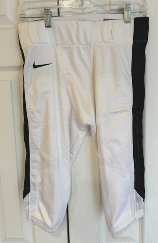 NEW Nike Team Open Field White & Black Football Pants Men's Sz Medium ...