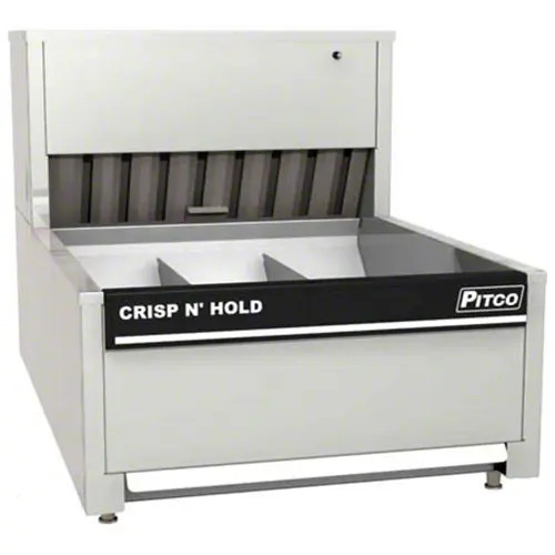 Pitco PCC-14 Quick Ship 2-Bay Crisp N Hold Countertop Crispy Food ...