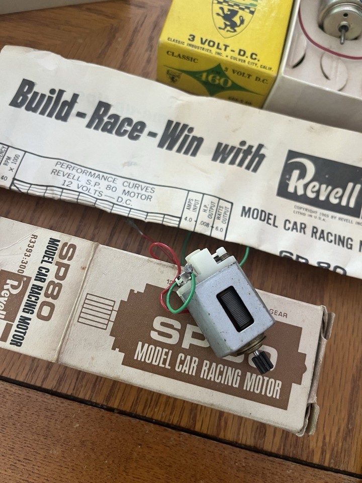 Vintage 1/24 Slot Car Engines Revell, Classic - Engine Cases & More ...