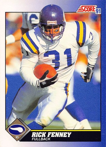 Rick Fenney 1991 Score 73 Minnesota Vikings Football Card | eBay