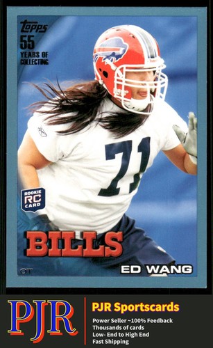 Ed Wang 2010 Topps #371 Buffalo Bills Rookie Blue | eBay