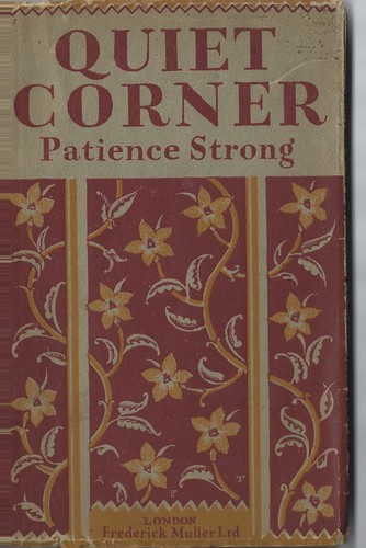 Quiet Corner by Patience Strong. 1st Edition 1936. Rare. PB. Acceptable ...