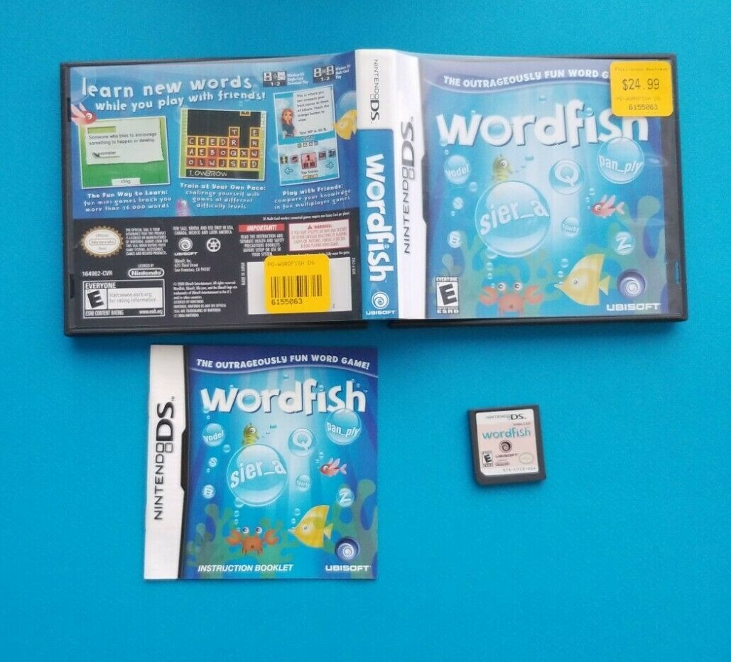 Wordfish -- Nintendo DS Game -- Complete | eBay