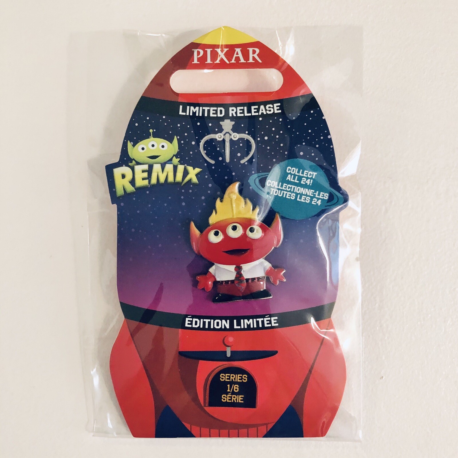 Disney Store Pixar Toy Story Alien Remix Pin Week 1 Series Anger ...