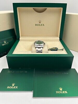 Rolex Oyster Perpetual 36mm Green Dial 126000 Box & Papers Rolex Oyster Perpetual 36mm Green Dial 126000 Box & Papers