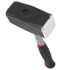 Log Splitter Hammer Kit 2kg 4lb Lump Club Mallet + Wood Splitting Maul ...