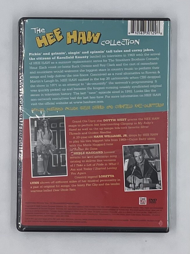 Time Life The Hee Haw Collection Brand New Sealed DVD 2003 Merle ...