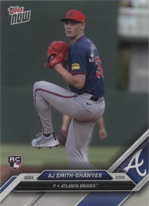 2024 Topps Now Road to Opening Day - AJ Smith-Shawver #OD-159 /1266 (RC ...