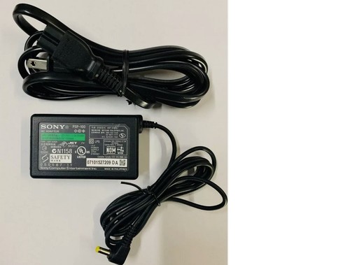 Authentic Sony PSP-100 Charger 5V 2000mA AC Adapter For PSP 1001 2001 ...