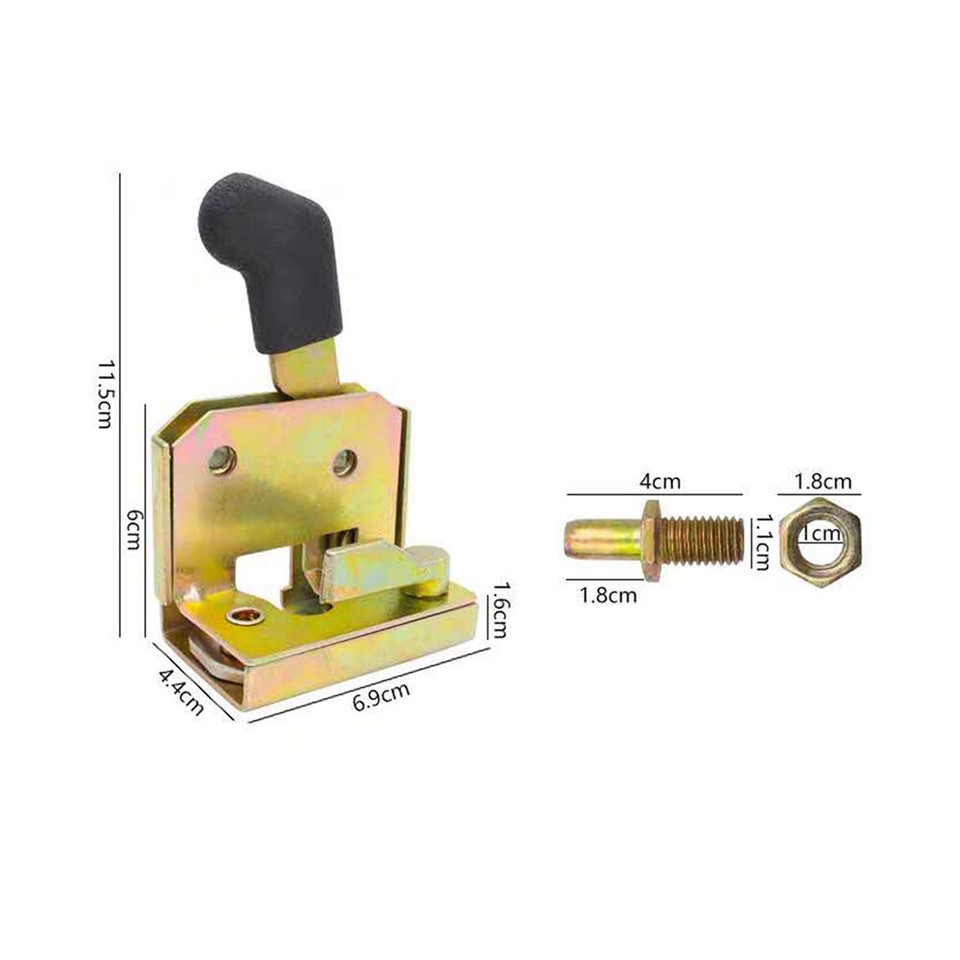 Universal Tractor and Heavy Equipment Locking Door lock Handle loader ...