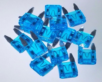 100 Pack ATM 15 Amp Mini Blade Style Fuse 15A Automotive Car Truck ...