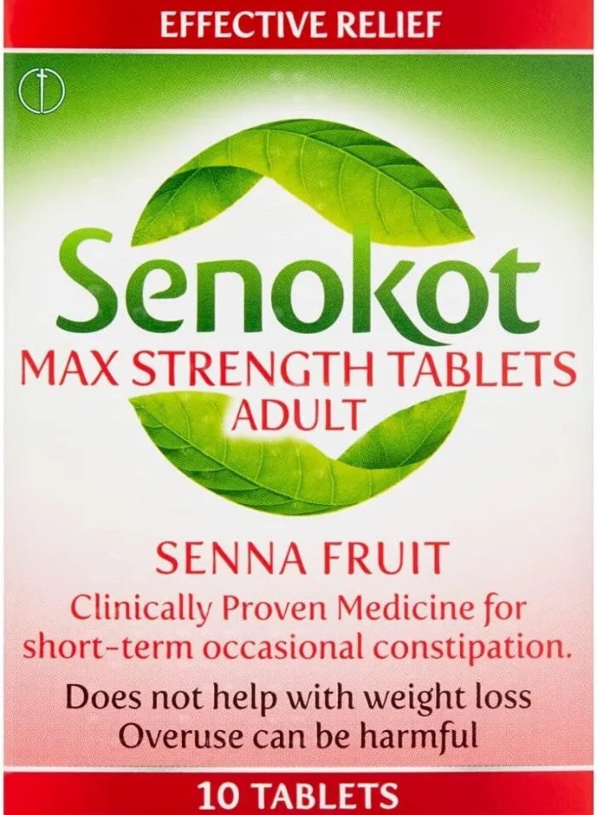 Senokot Max Strength Natural Relief for Constipation - 10 Tablets | eBay UK