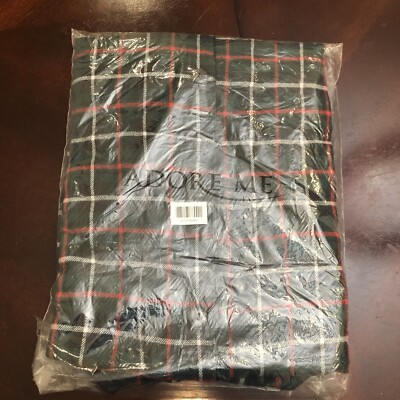 Adore Me Plaid Pajama Set Size XL | eBay