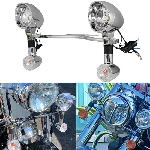 Passing Fog Turn Signals Light Bar For Yamaha Vstar 950 1100 1300 ...
