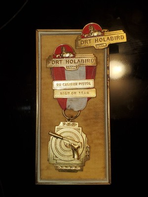 FORT HOLABIRD Baltimore MD Home of Army Intelligence 1960s MEDAL TIE ...