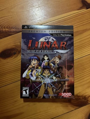 Lunar: Silver Star Harmony - Premium Edition (PSP) CIB w/CARDS + SEALED ...