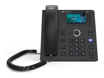 AudioCodes 425HD IP-Phone PoE GbE black 2 Telefono voip Voice over ip ...