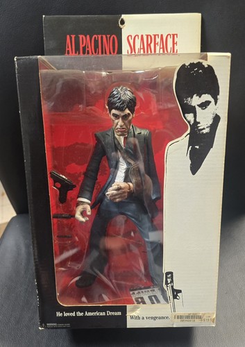 Al Pacino Scarface The Enforcer 10" Action Figure In Package 2004 Mezco ...
