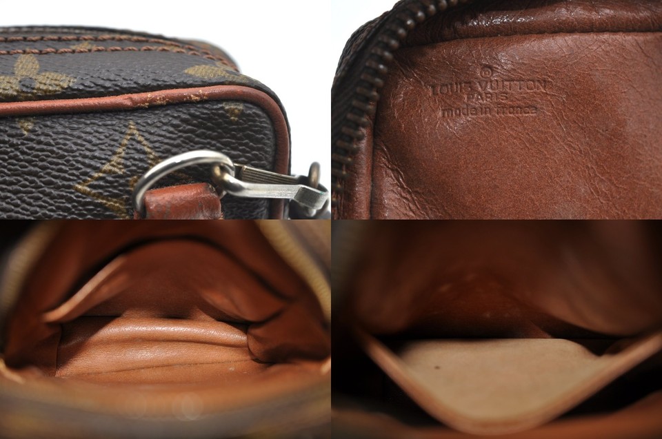 Authentic Louis Vuitton Monogram Amazone Shoulder Cross Body Bag Old ...