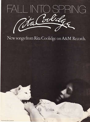 1974 Rita Coolidge "Fall into Spring" Album promo ad | eBay UK