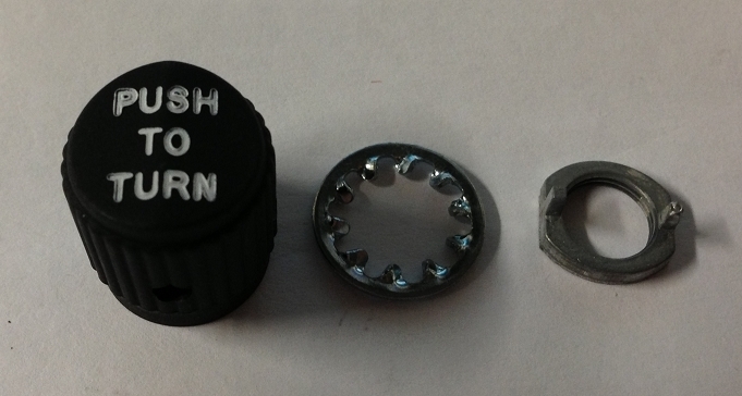 EHC Knobs PT70-2-2G aka 5355-00-490-2272 NOS 1/4" Diameter Push to Turn Knob NOS | eBay