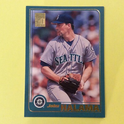 2001 Topps #541 John Halama Seattle Mariners | eBay