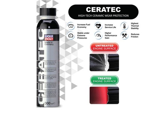 2x Liqui Moly 3721 Cera Tec Additive 300ml Oil High Tech Ceramic for ...