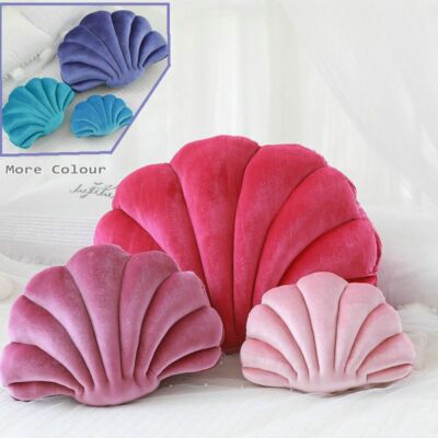 Shell Shaped Comfortable Cushion For Sofa Sea Shell Pillow Fashion Home ...