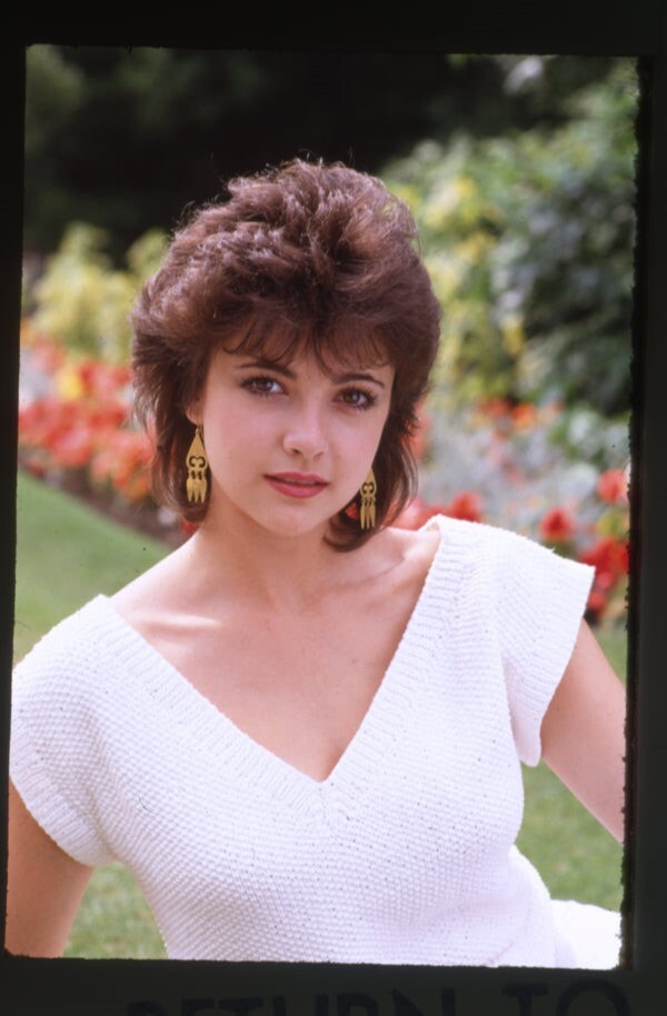 Emma Samms 1980's Glamour Photo Shoot Original 35mm Transparency ...