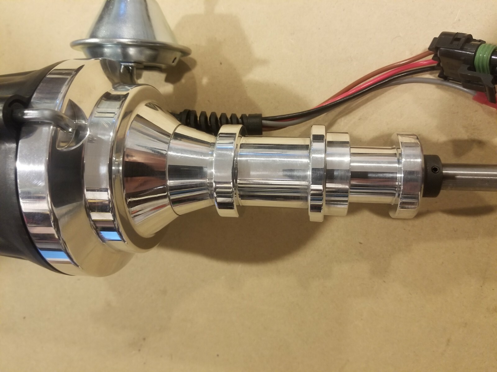 FORD Y Block 272 292 312 Small Cap BLACK HEI Distributor + 45k Coil ...