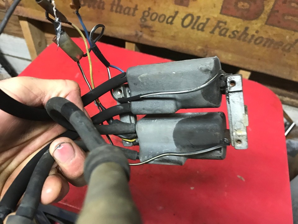 Honda CB750 Ignition Coils with Mounting Bracket CB 750 69-75 | eBay