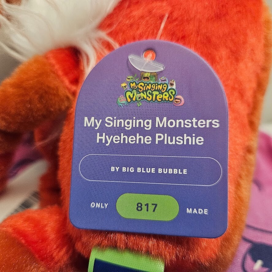 Makeship Hyehehe Plushie My Singing Monsters Plush Only 817 Made | eBay