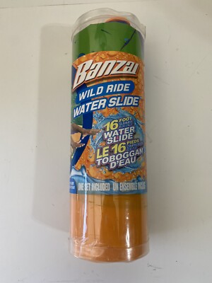 Banzai Wild Ride Water Slide 16 Foot 30216RF Summer Print New | eBay