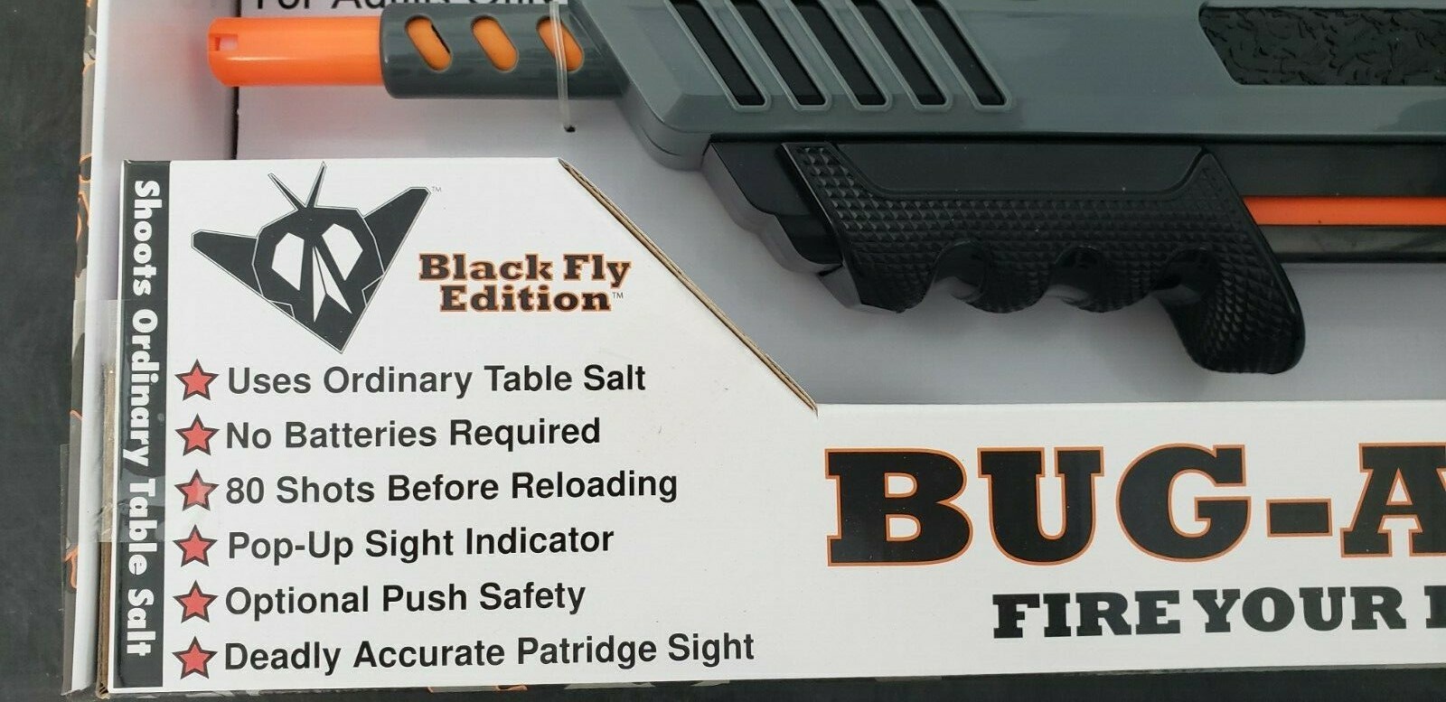 BUG-A-SALT Black Fly 3.0 Pump Salt Shotgun for sale online | eBay