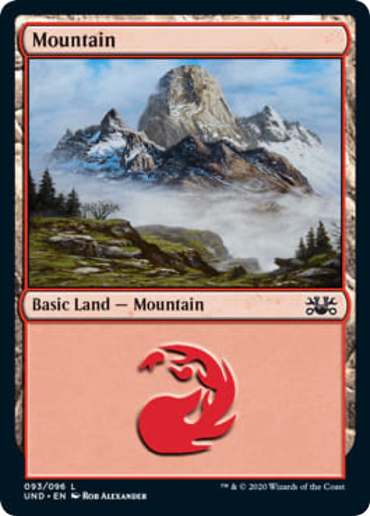 Mountain (93) Unsanctioned MINT Basic Land MAGIC THE GATHERING MTG CARD ...